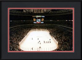 Old Chicago Stadium Pictures - Chicago Blackhawks Framed Art